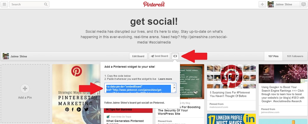 Pinterest: In The Spotlight – clearly conveyed communications